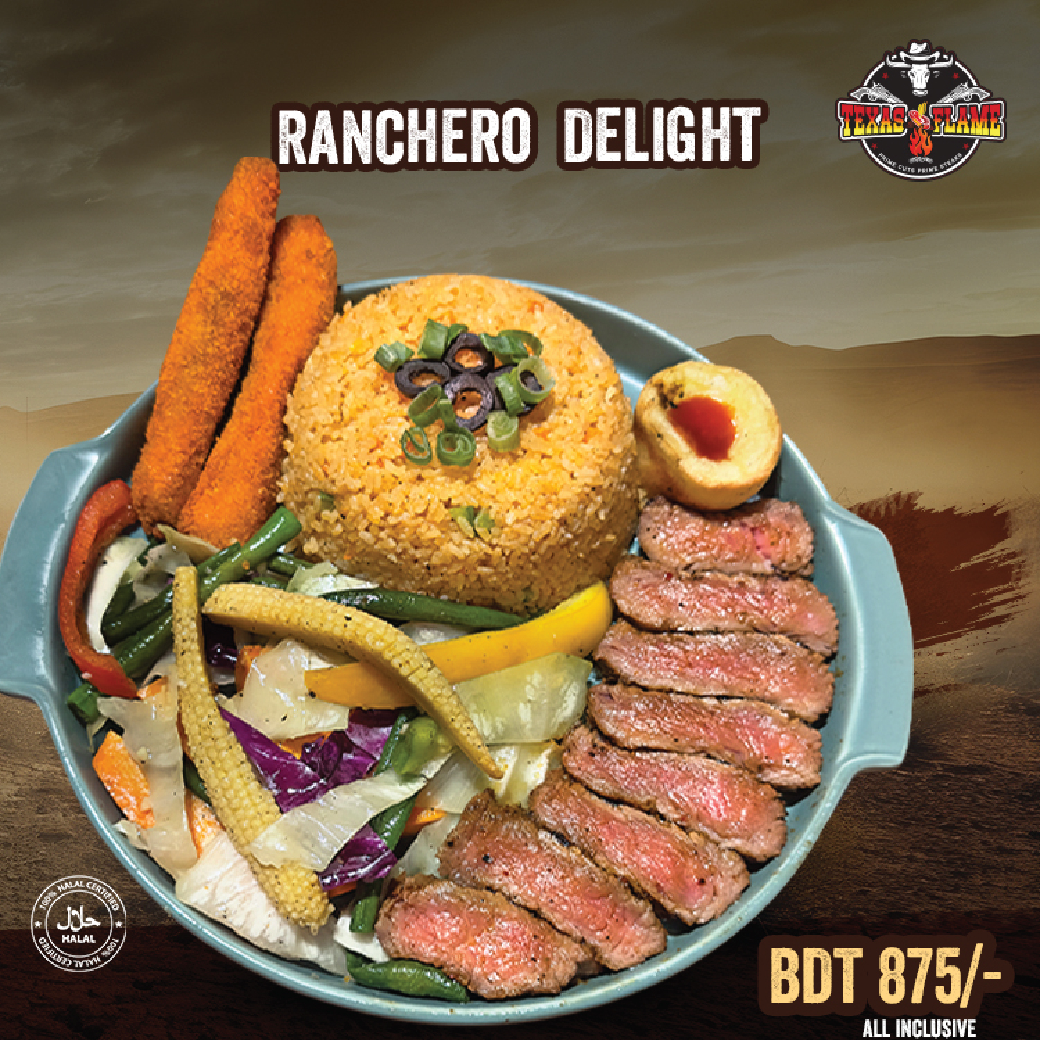 The Ranchero Delight Steak