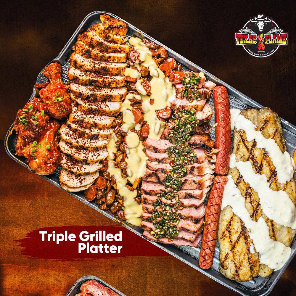 Introducing the Triple Grilled Platter